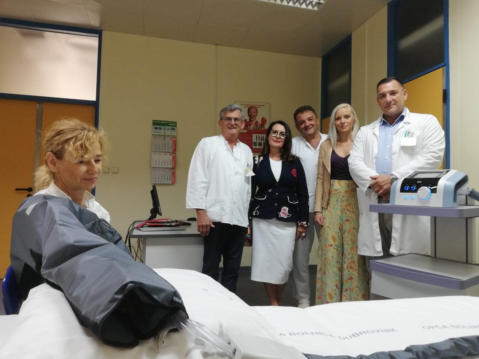 Udruga P.I.N.K. donirala aparat za limfnu drenažu | Story