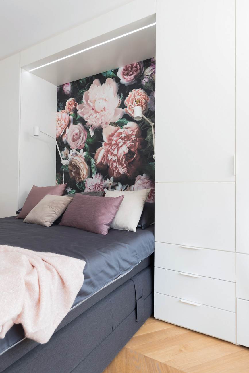 TAPETE Idealan stilski akcent u maloj spavaćoj sobi | Story TV