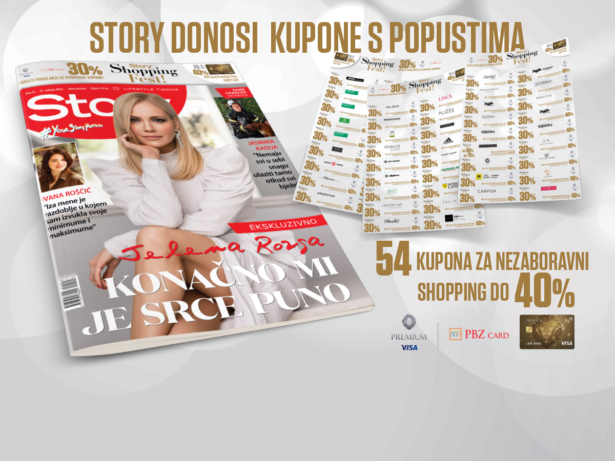 GALERIJA Pogledajte što sa Story kuponima možete platiti 40 posto manje ...