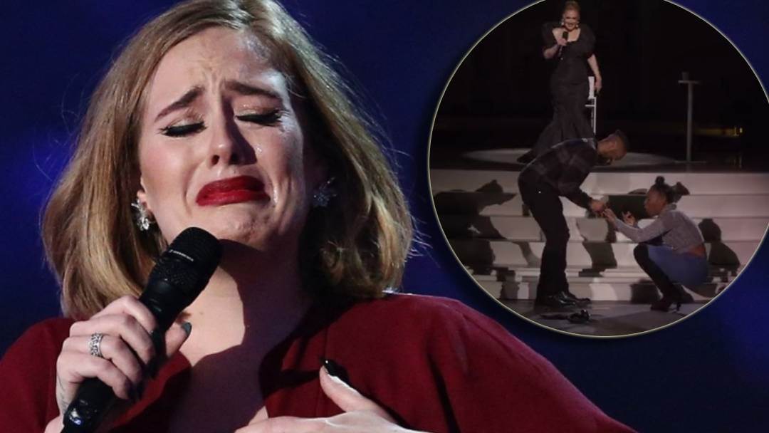 Prosidba na povratnickom koncertu Adele | Story