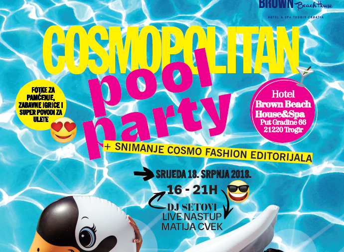 Cosmopolitan pool party powered by Nivea Sun najbolja je zabava na ...