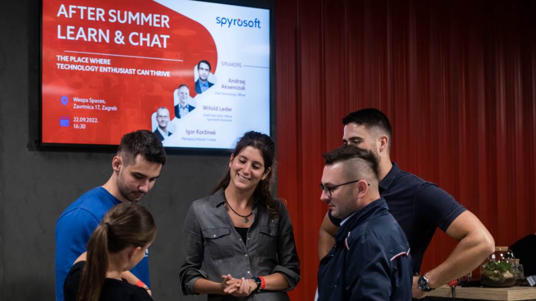 After Summer Learn & Chat tvrtke Spyrosoft Hrvatska | Story