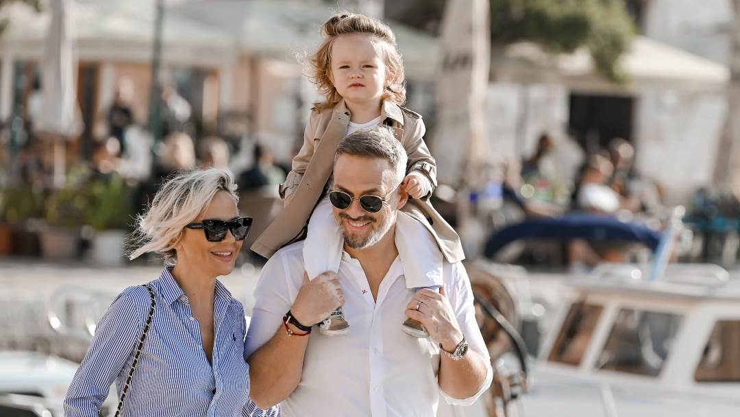 Maja Šuput s obitelji u Rovinju | Story