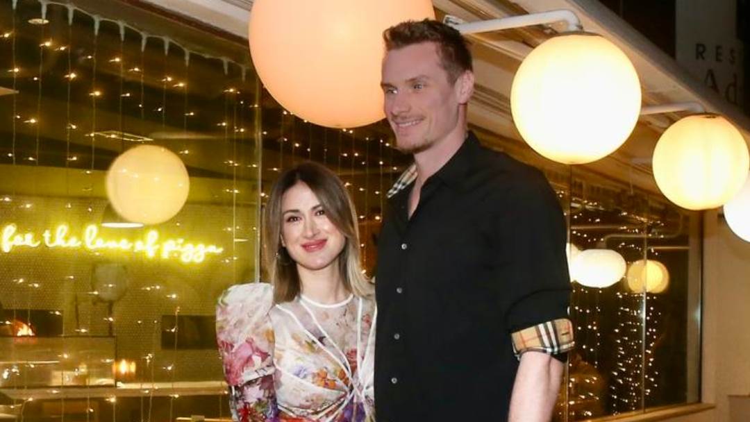 Buga Grašo i Leon Radošević na proslavi krštenja Albe Grašo | Story