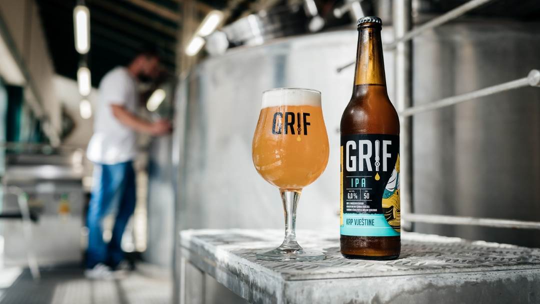 GRIF predstavio novo pivo GRIF IPA | Story