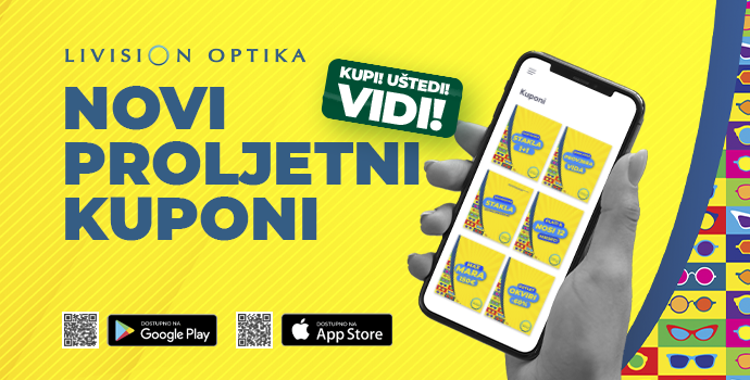Kuponi za dioptrijske okvire, kontaktne leće i sunčane naočale | Story