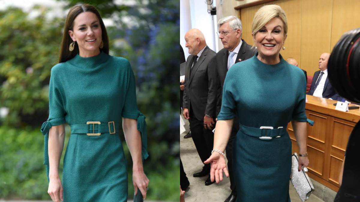 Kolinda Grabar Kitarović i Kate Middleton nose istu haljinu | Story