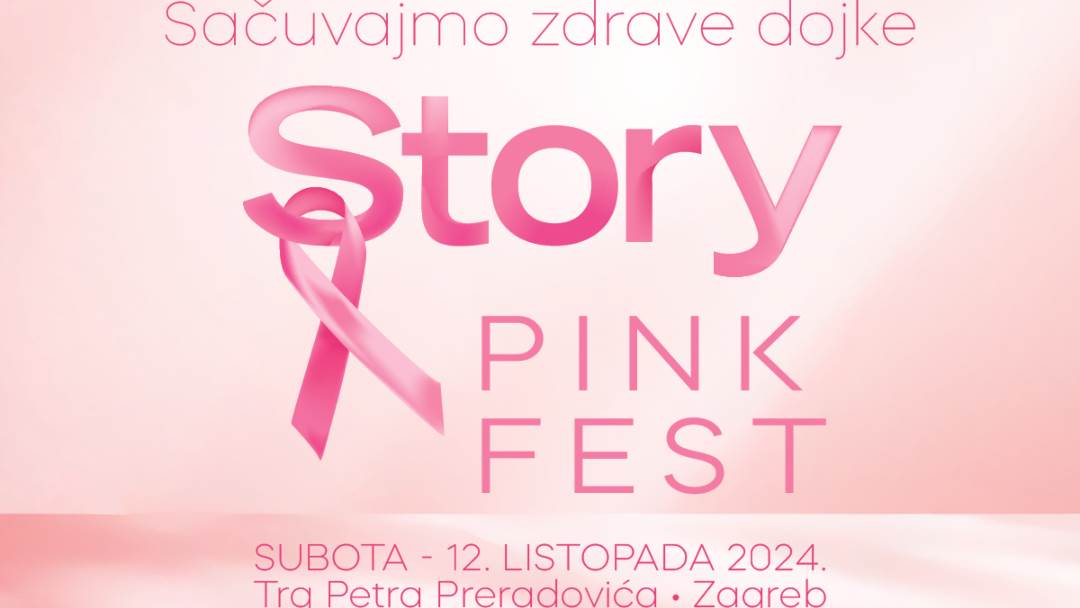 Donatorsko događanje Story Pink Fest u centru Zagreba pod geslom ...