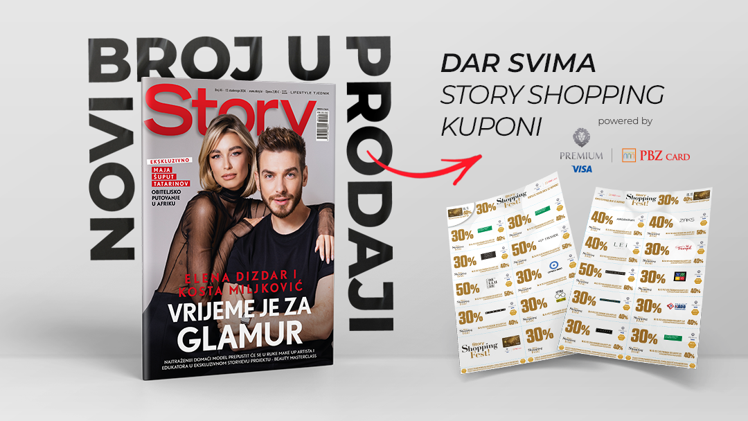 Dar uz Story shopping kuponi s popustima | Story
