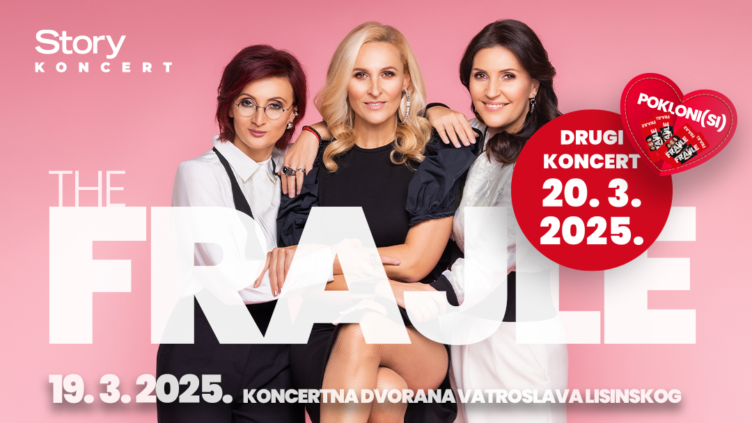 Ovog Valentinova posebnoj osobi poklonite ulaznicu za koncert Frajli u Lisinskom | Story