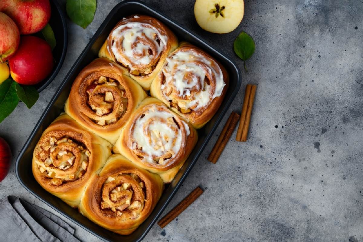 Recept za cimet rolice s jabukama | Story