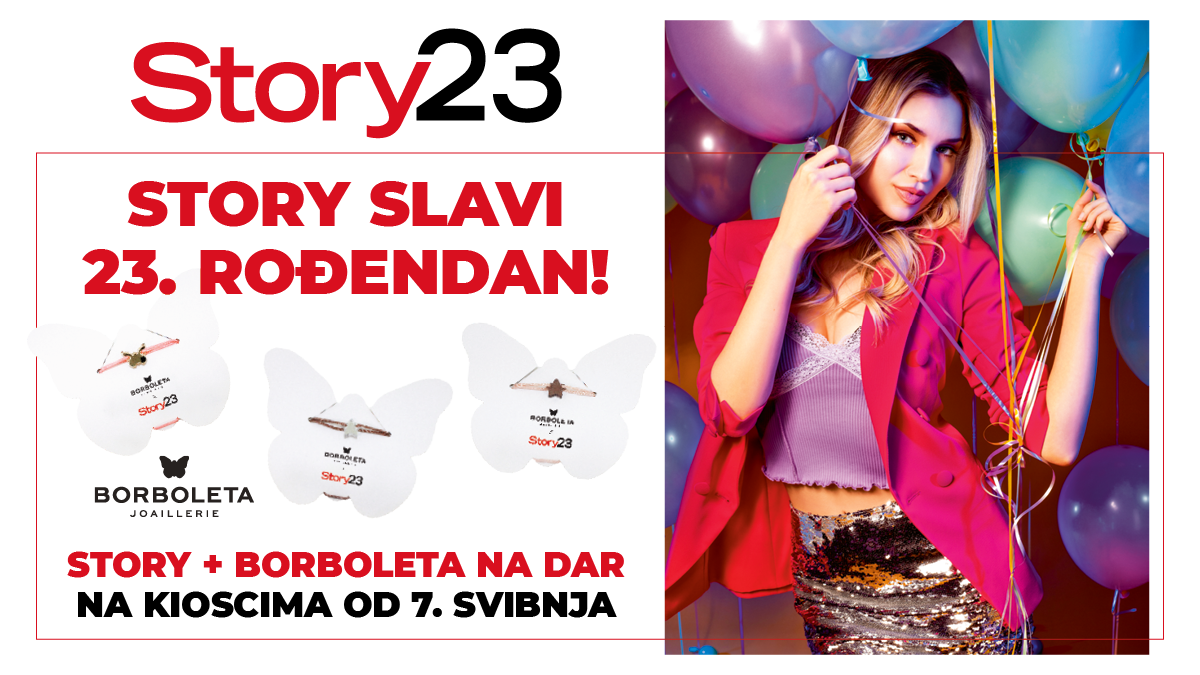 EKSKLUZIVNO Story i dar narukvica Borboleta uz rođendanski broj 7 svibnja | Story