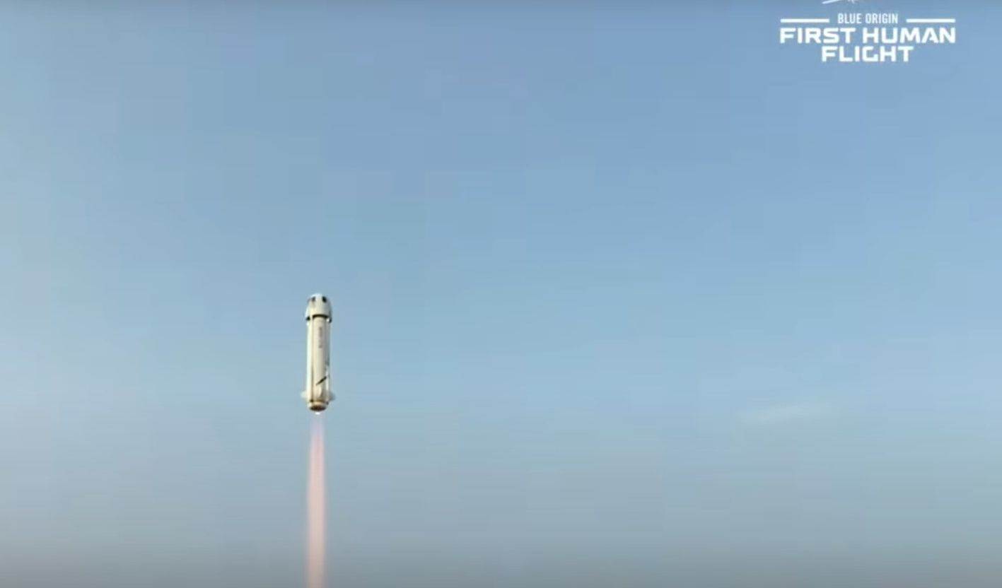 NEW SHEPARD RAKETA Pogledajte kako je Jeff Bezos odletio u svemir | Story