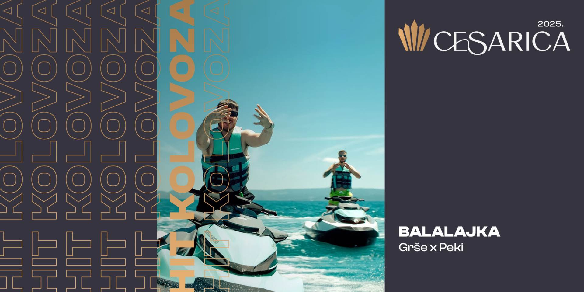 Grše i Peki osvojili Cesaricu za hit kolovoza s pjesmom 'Balalajka' | Story