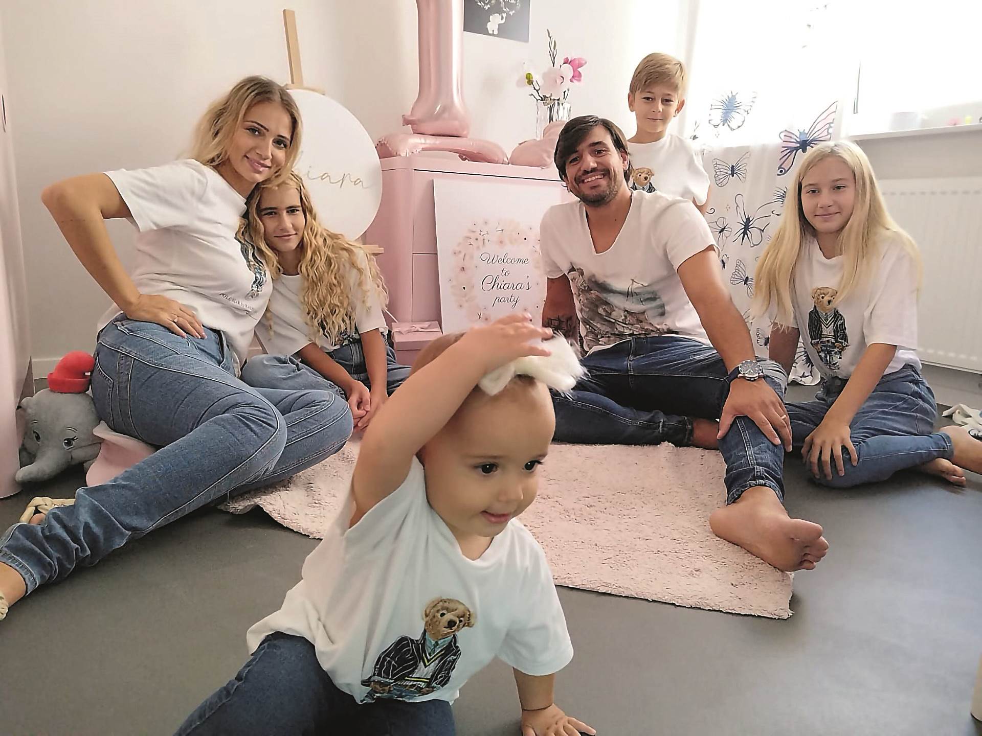 Senka Turina i Antonio Maričević proslavili rođendan kćeri Chiare | Story