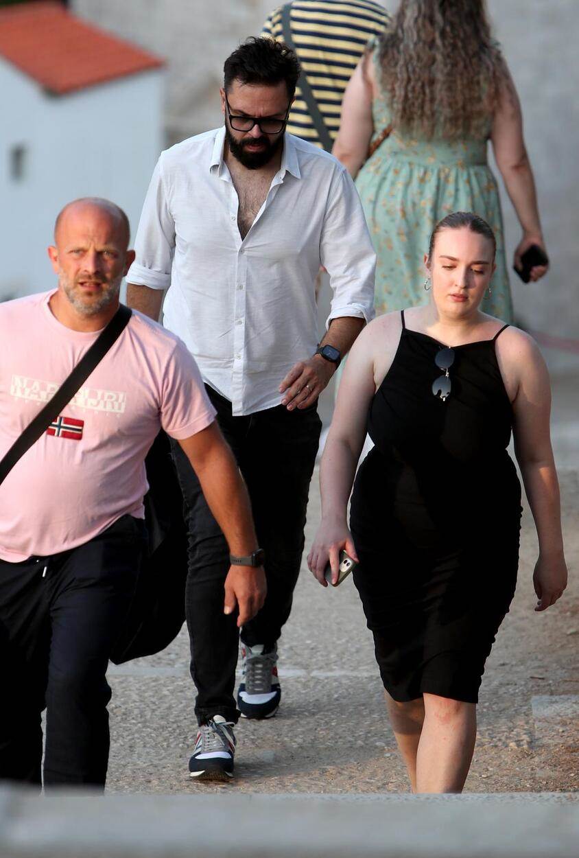 Enis Bešlagić i supruga Sabina na vjenčanju Jusufa Nurkića | Story