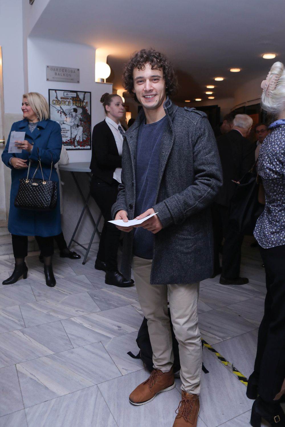 Filip Vidović na premijeri predstave | Story