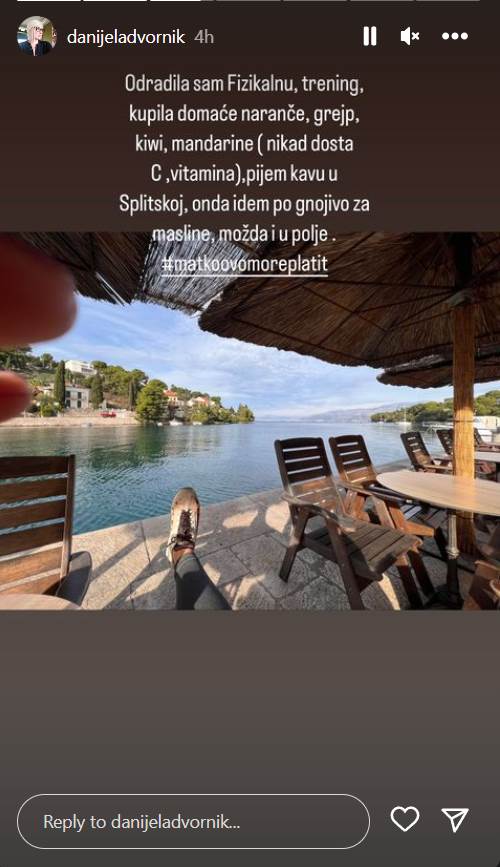 Danijela Dvornik poslušala savjet Dine Dvornika | Story