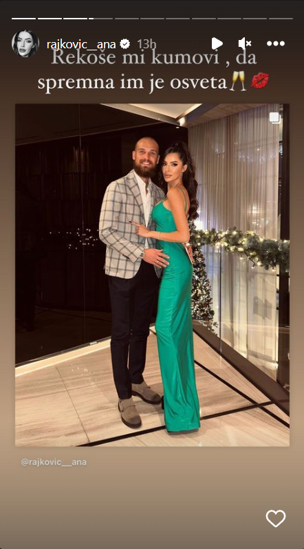 Ana Rajković pozirala sa suprugom Predragom | Story