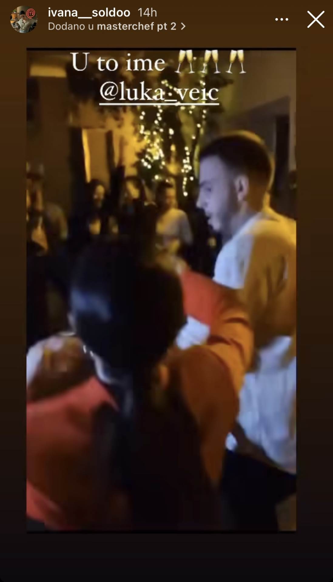 Luka i Sarah zajedno proslavili pobjedu | Story