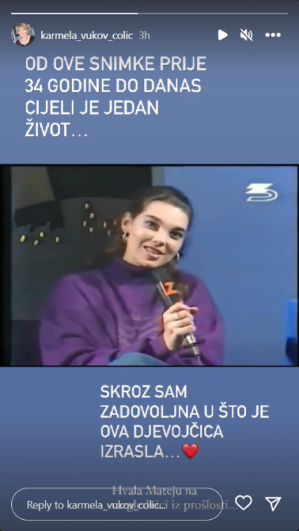 Karmela Vukov Colić pokazala kćer Reu | Story