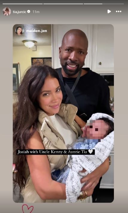 Tia Jurčić i Kenny Smith pozirali s bebom | Story